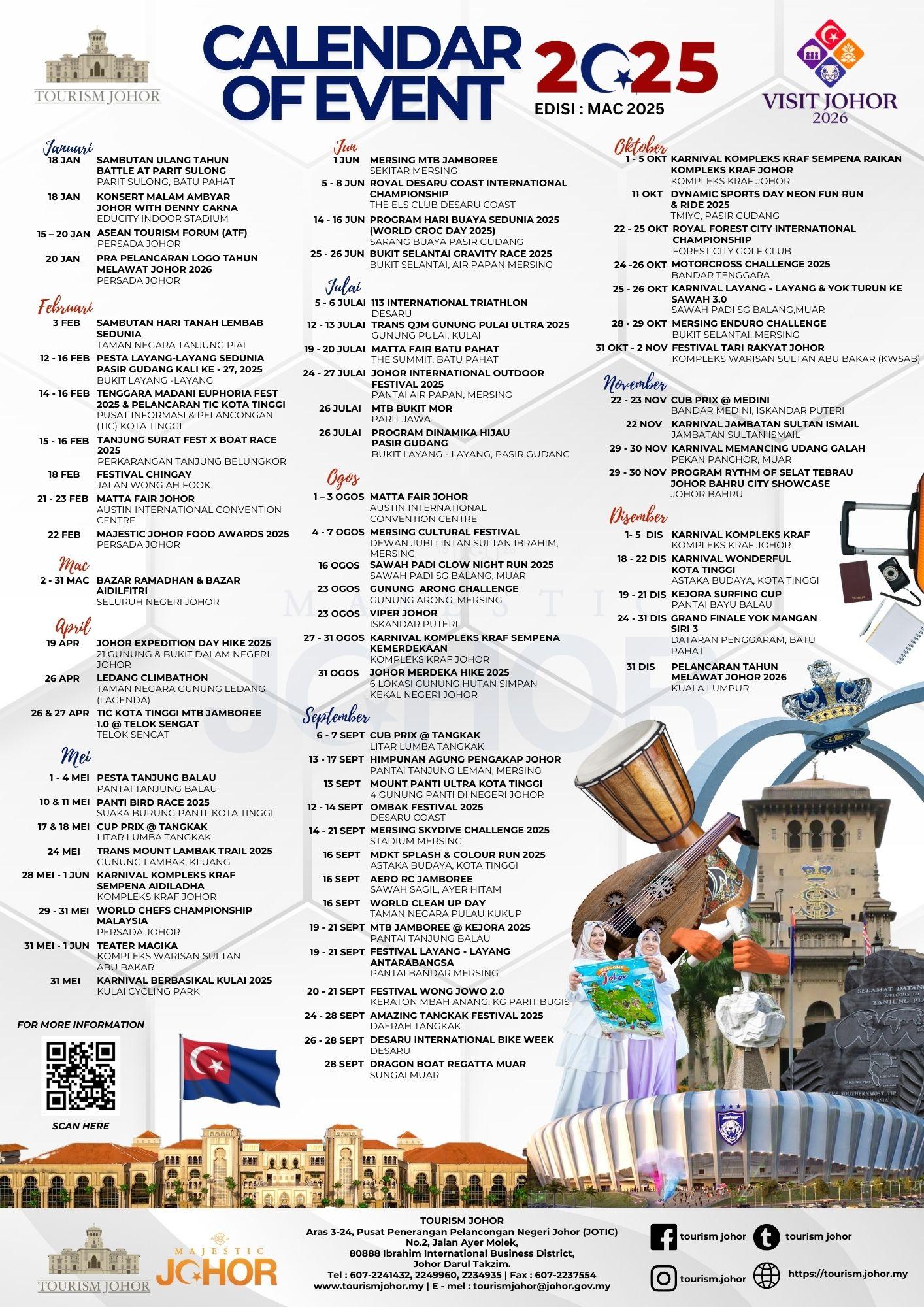 Johor Calendar Of Event 2025 - JETCO JOHOR